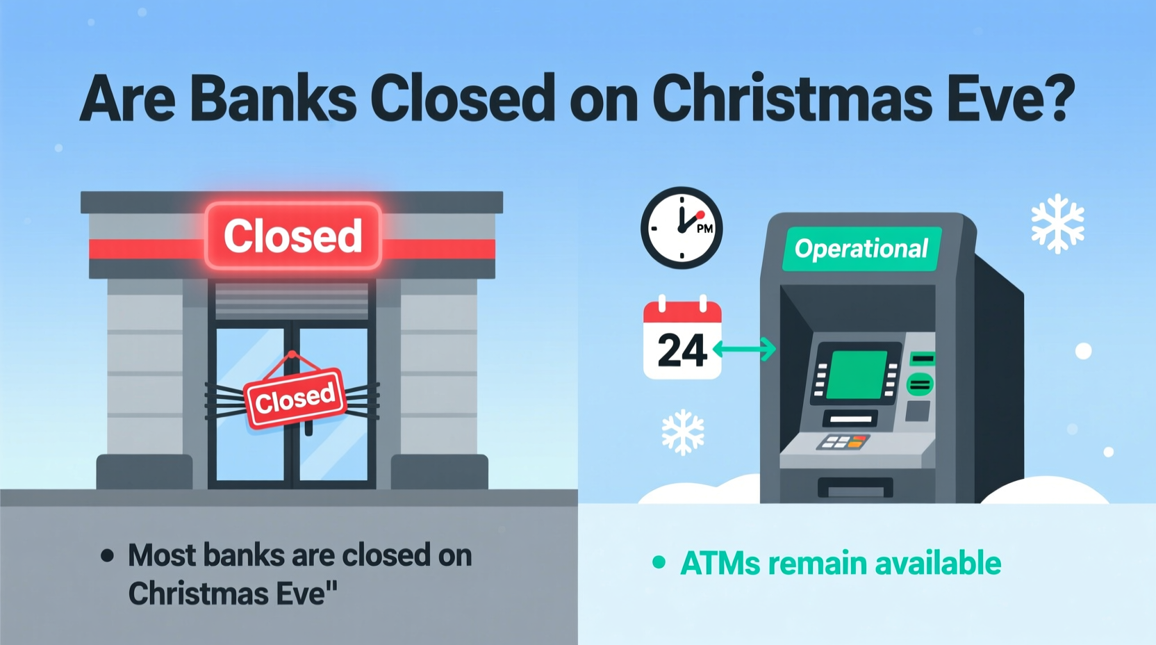 Are Banks Open on Christmas Eve? What You Need to Know – NewsHunts24 News